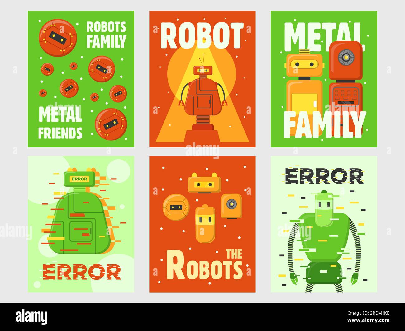 Robot exhibition Stock Vector Images - Alamy
