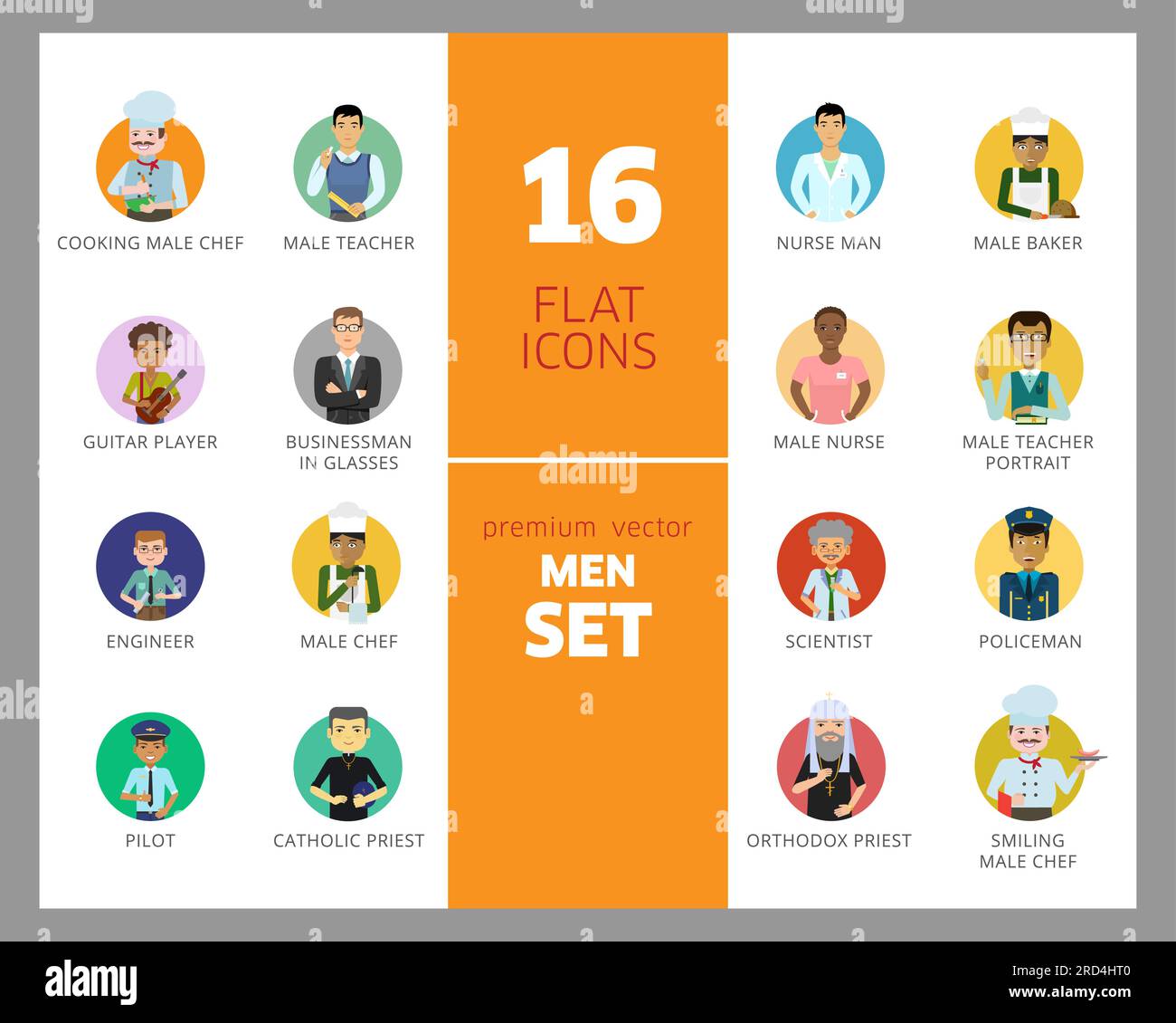 Group of orthodox jewish men Stock Vector Images - Alamy