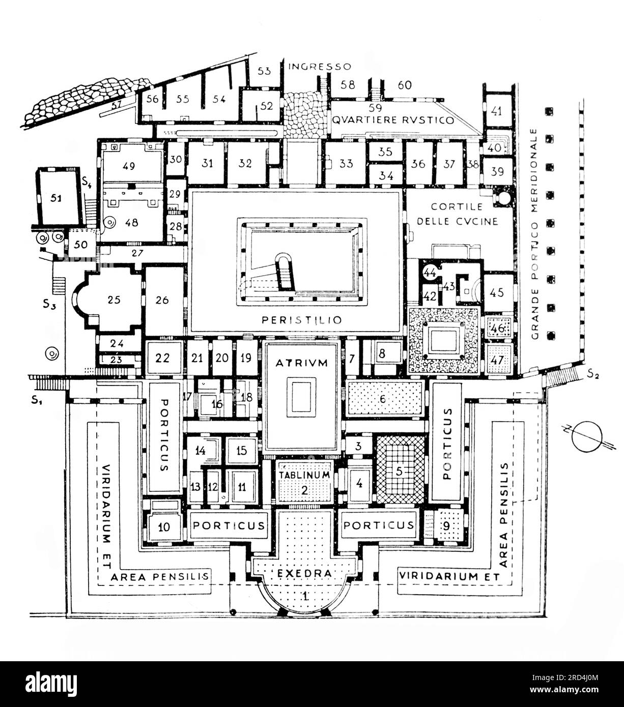 Villa dei misteri Cut Out Stock Images & Pictures - Alamy