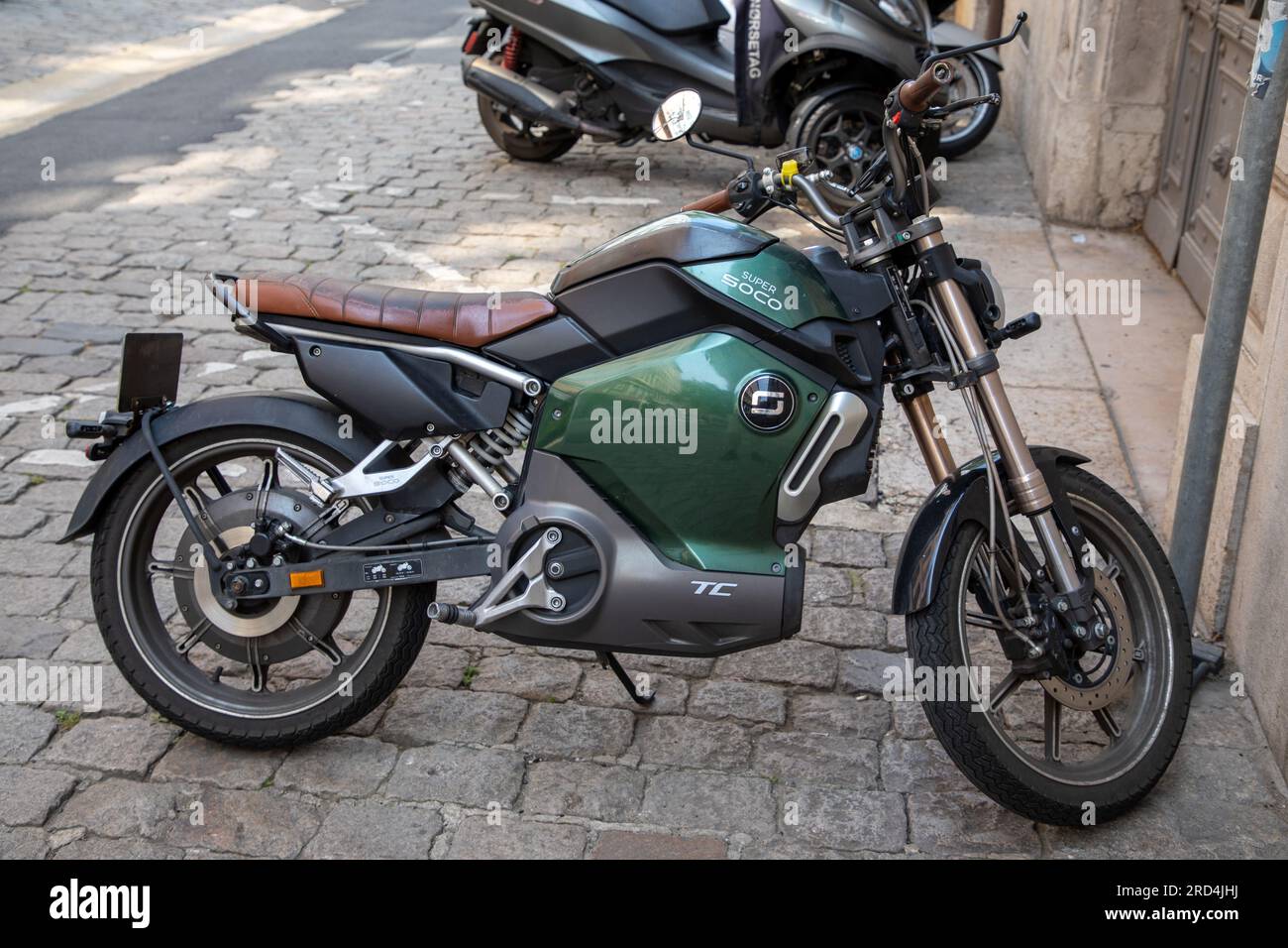 Bordeaux , Aquitaine France - 05 19 2023 : Super Soco Tc wanderer max ...