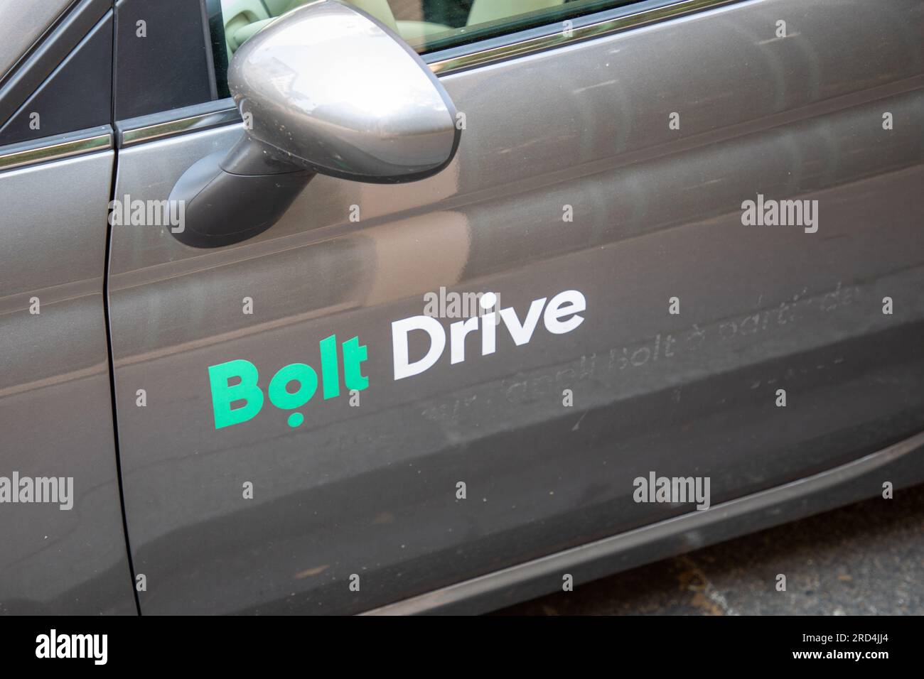 Bolt drive logo hi-res stock photography and images - Alamy