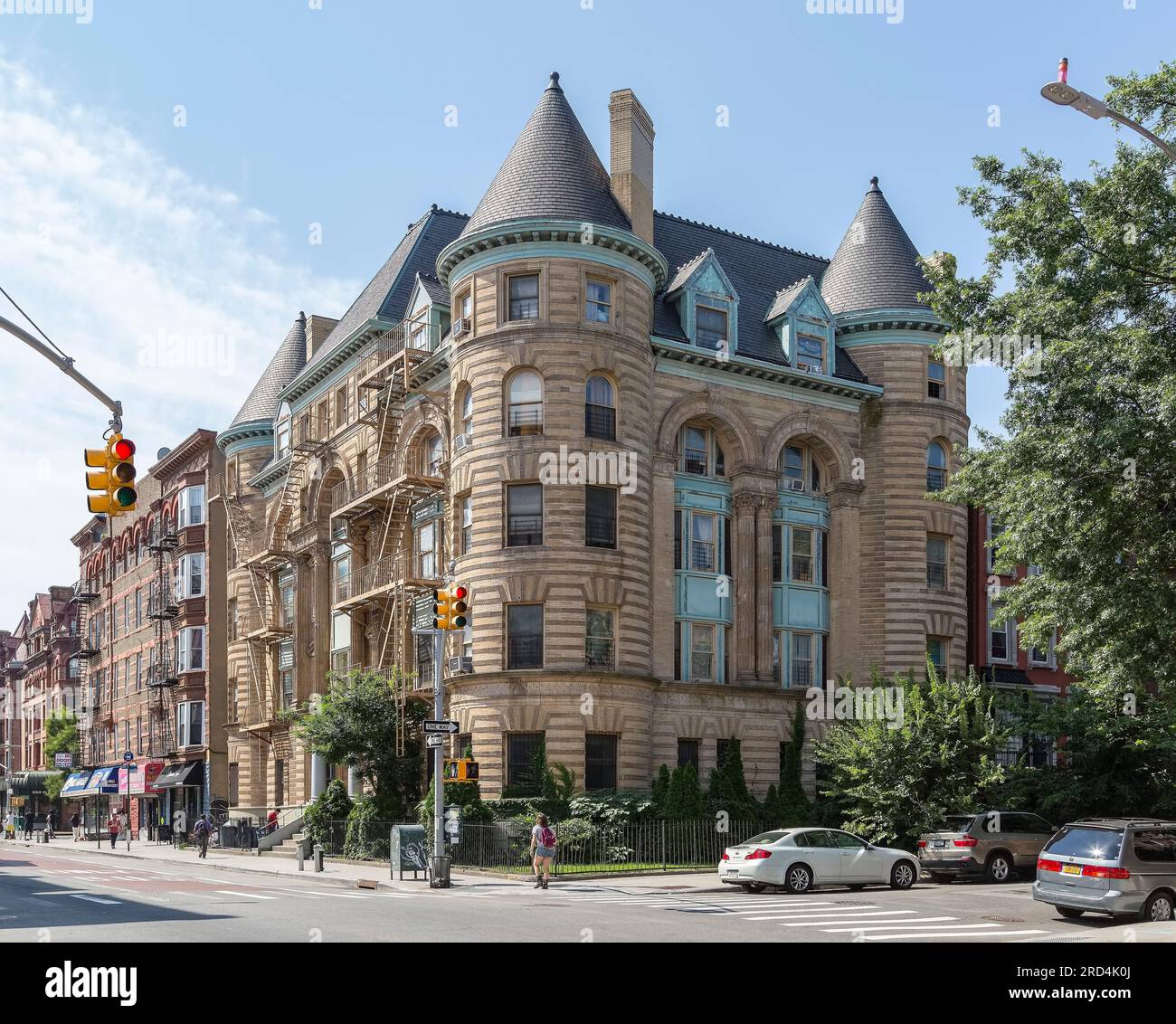 Bedford Stuyvesant: NYC landmark Renaissance uses roman brick and terra ...