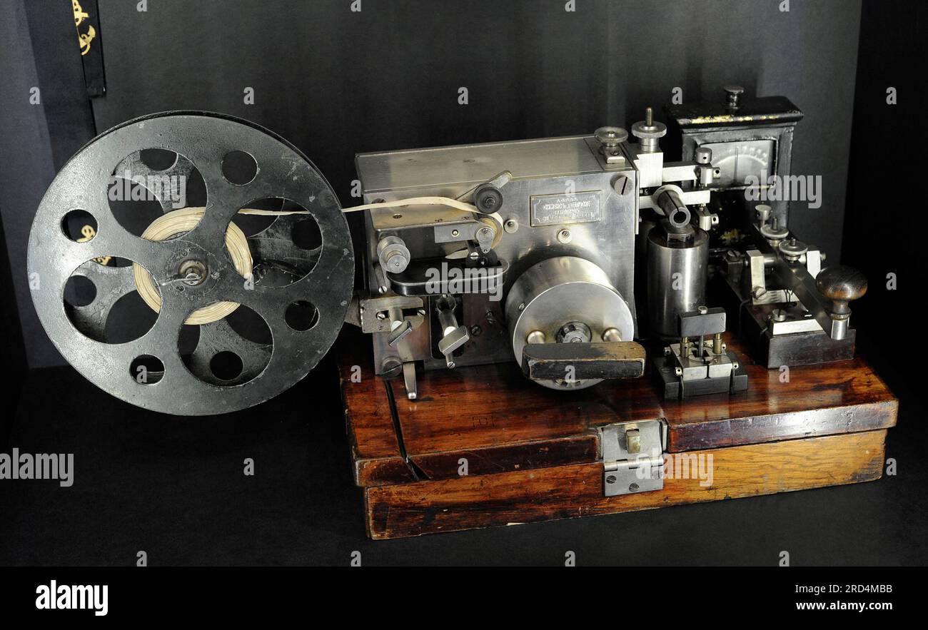 First World War (1914-1918). Electric telegraph of the Russian Navy ...