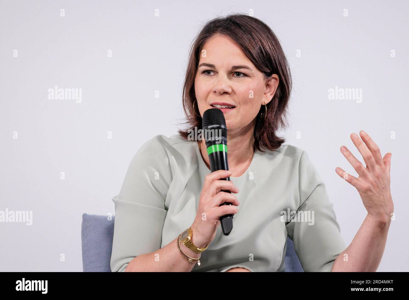 Frankfurt Am Main, Deutschland. 18th July, 2023. Annalena Baerbock (Alliance 90/The Greens ...