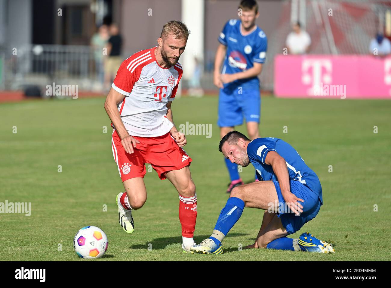Rottach Egern, Germany. 18th July, 2023. Konrad LAIMER (FC Bayern ...