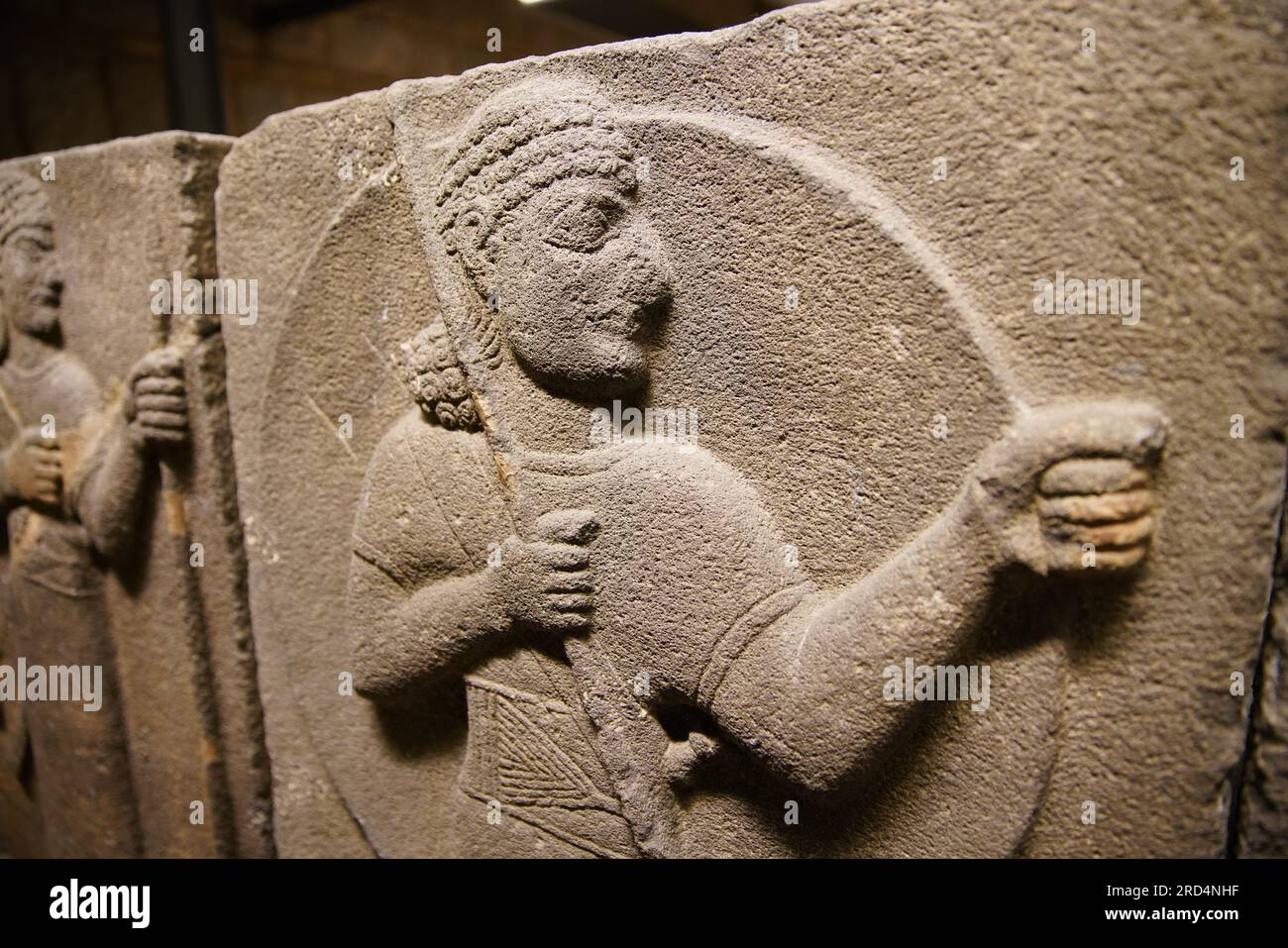Old Carving in Museum of Anatolian Civilizations in Ankara, Turkiye ...