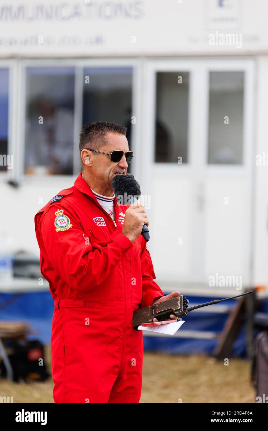Royal International Air Tattoo, RAF Fairford, 16 July 2023. Red Arrows ...