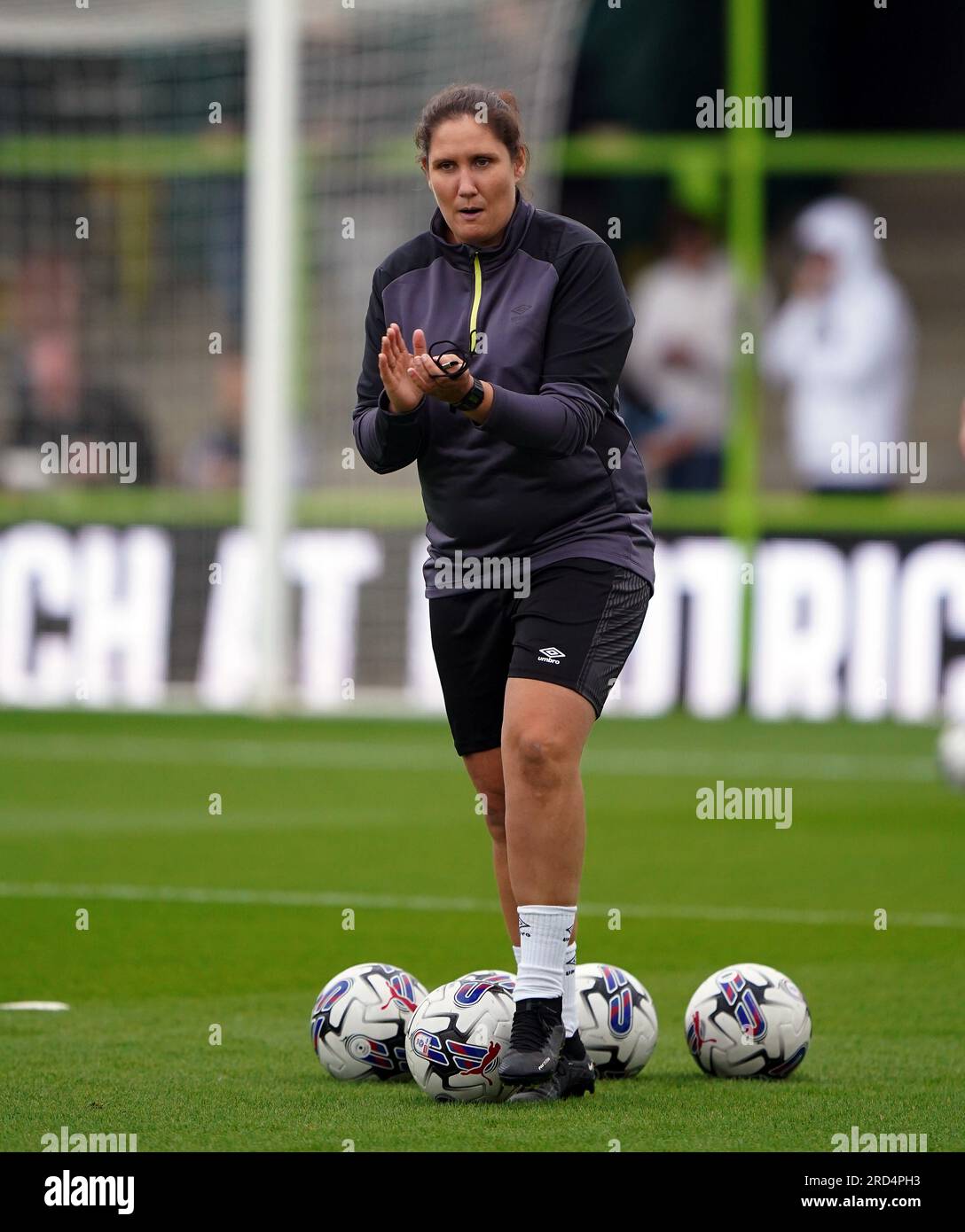 Forest Green Rovers Hannah Dingley during the pre-season friendly match ...