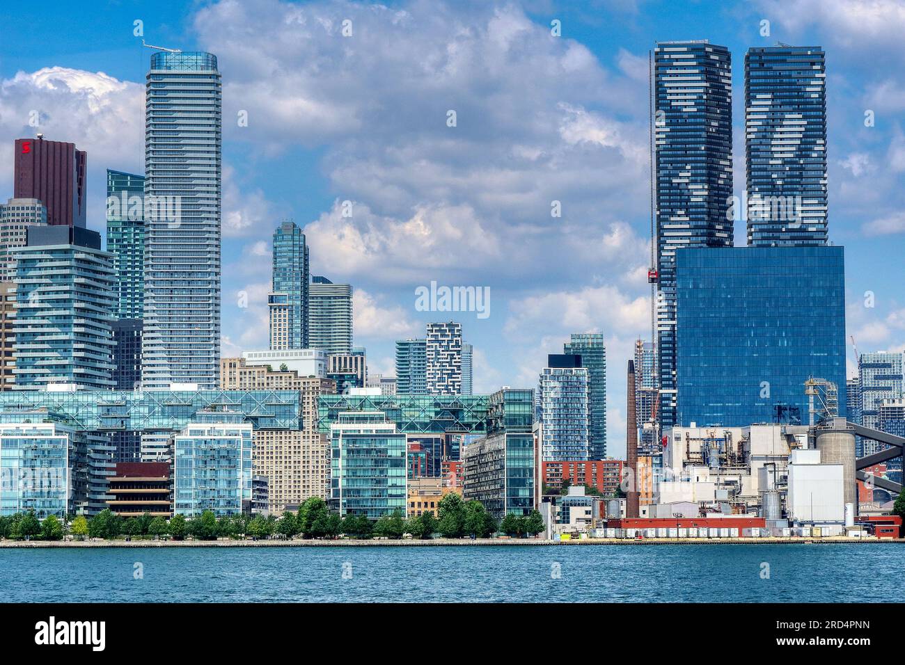 Toronto City Skyline Ontario Canada Stock Photo - Alamy