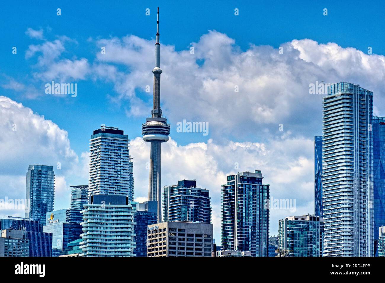 Toronto City Skyline Ontario Canada Stock Photo - Alamy