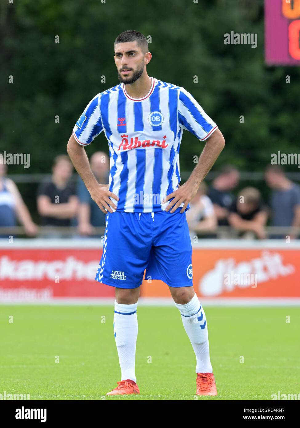 GOOR - Rami al Hajj of Odense BK during the friendly match between FC ...