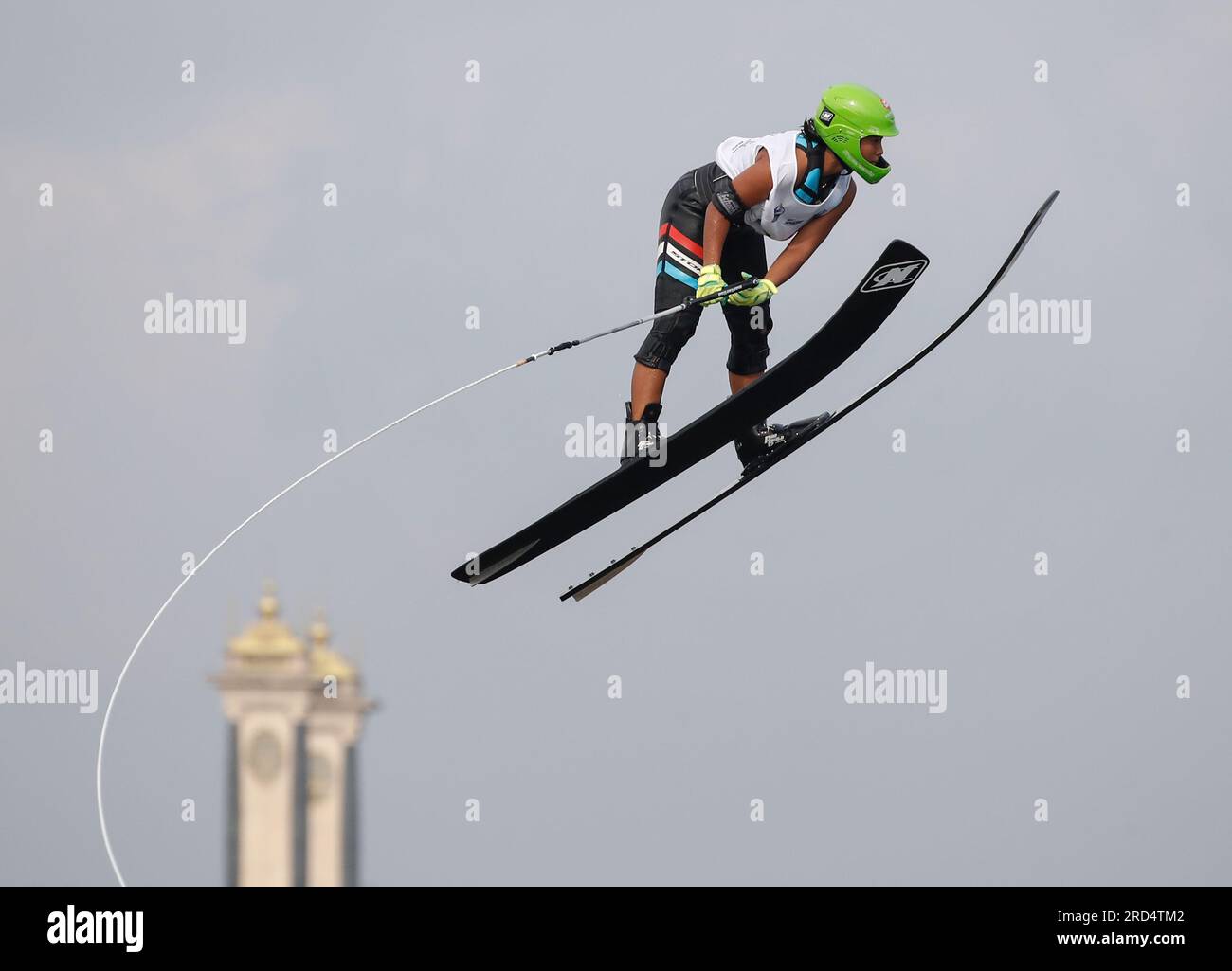 Aaliyah Yoong Hanifah of Malaysia in action during the Open Women Jump ...