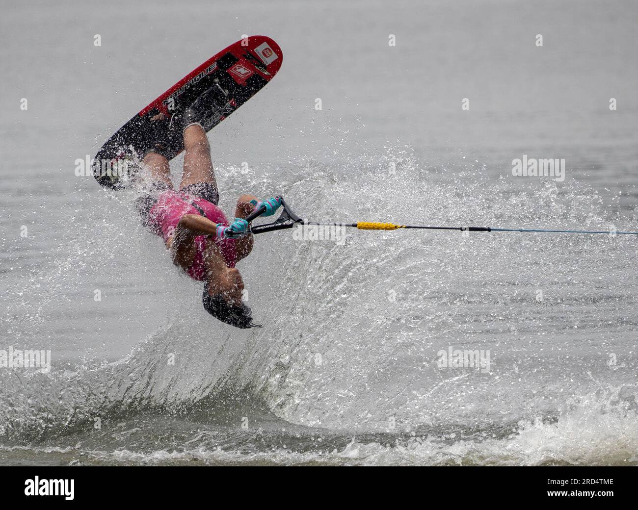 Aaliyah Yoong Hanifah of Malaysia in action during the Open Women ...