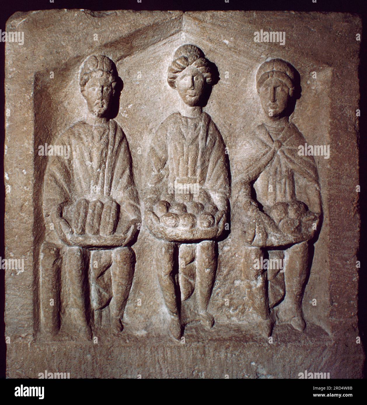 Three Mother Goddesses sculpture in Cirencester (Corinium) museum of ...