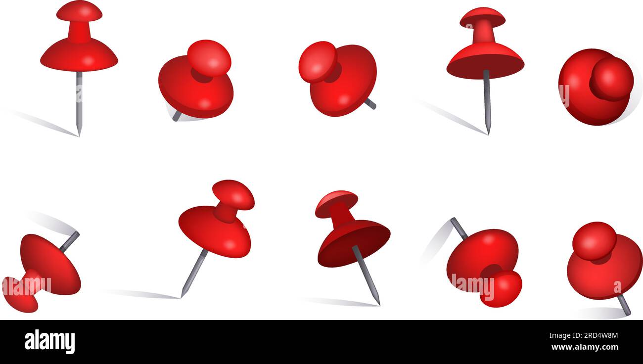 Small pins Stock Vector Images - Alamy