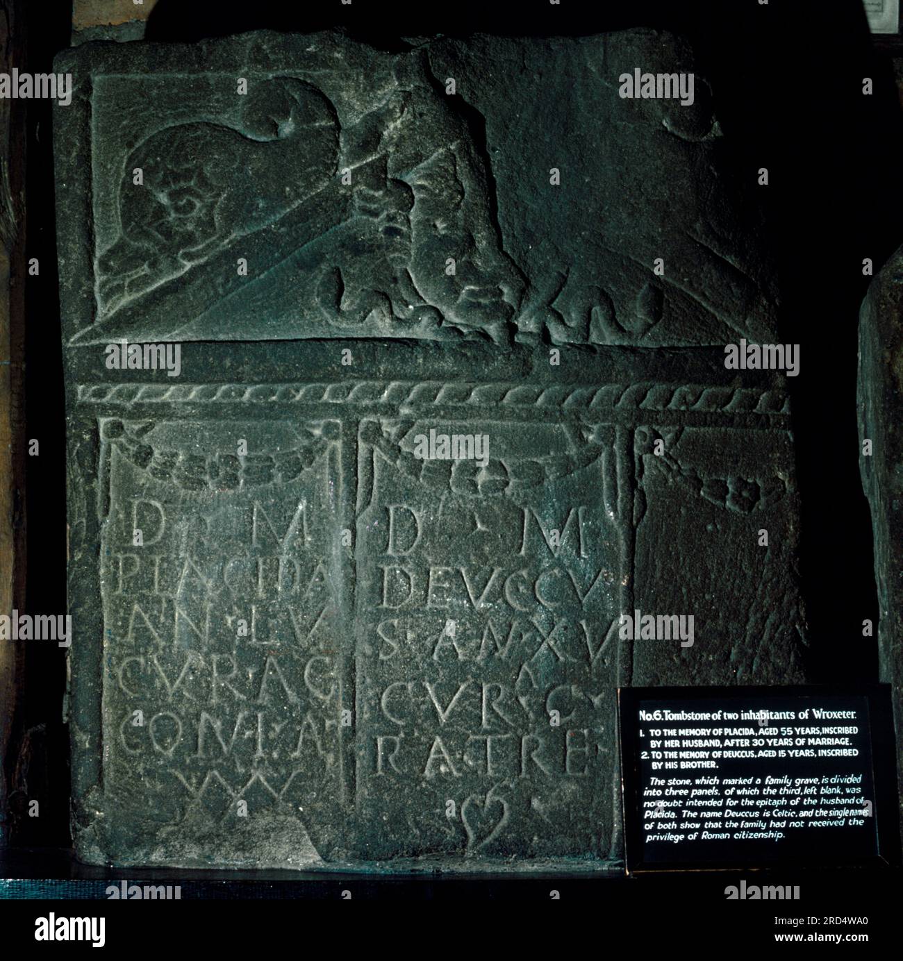 Ancient roman tombstone uk hi-res stock photography and images - Alamy