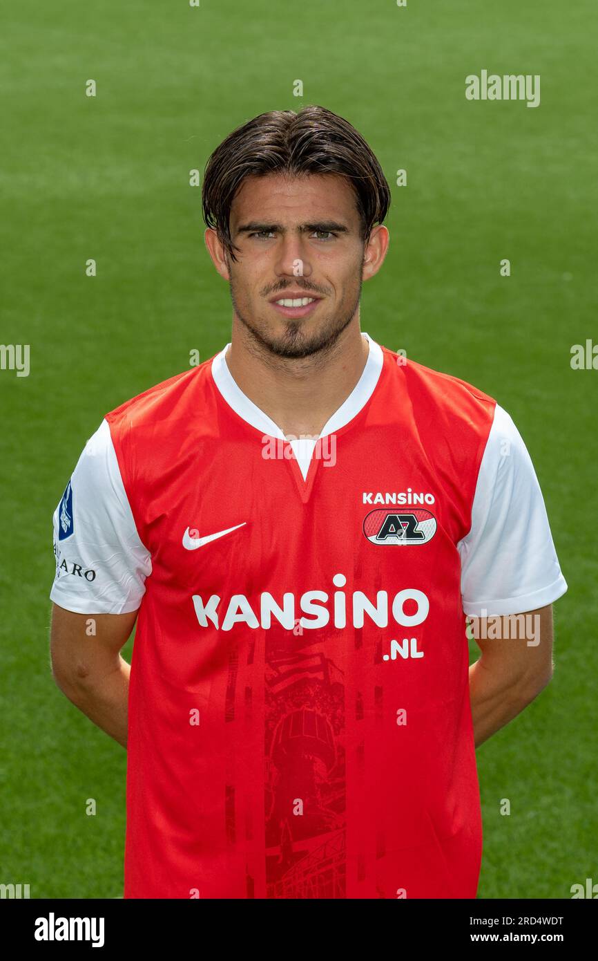 WIJDEWORMER - Denso Kasius of AZ during the AZ Alkmaar Photo Press Day ...