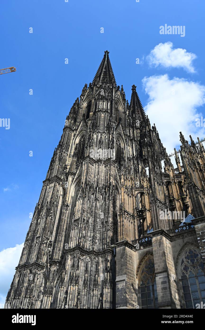 The Cologne Cathedral is the deserving center place of tourism in this ...