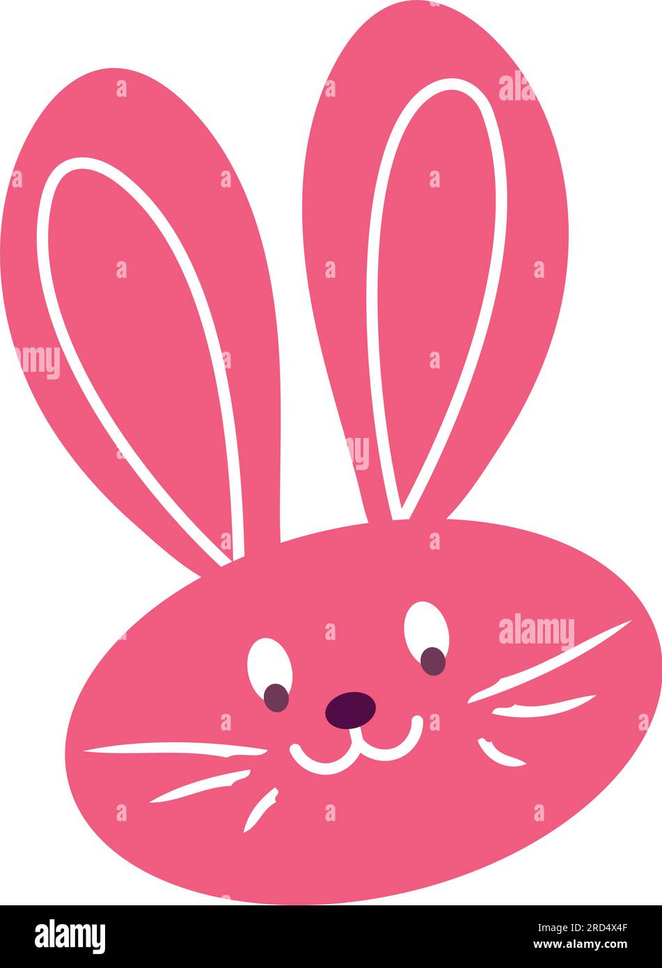 Isolated cute rabbit sketch avatar Vector Stock Vector Image & Art - Alamy