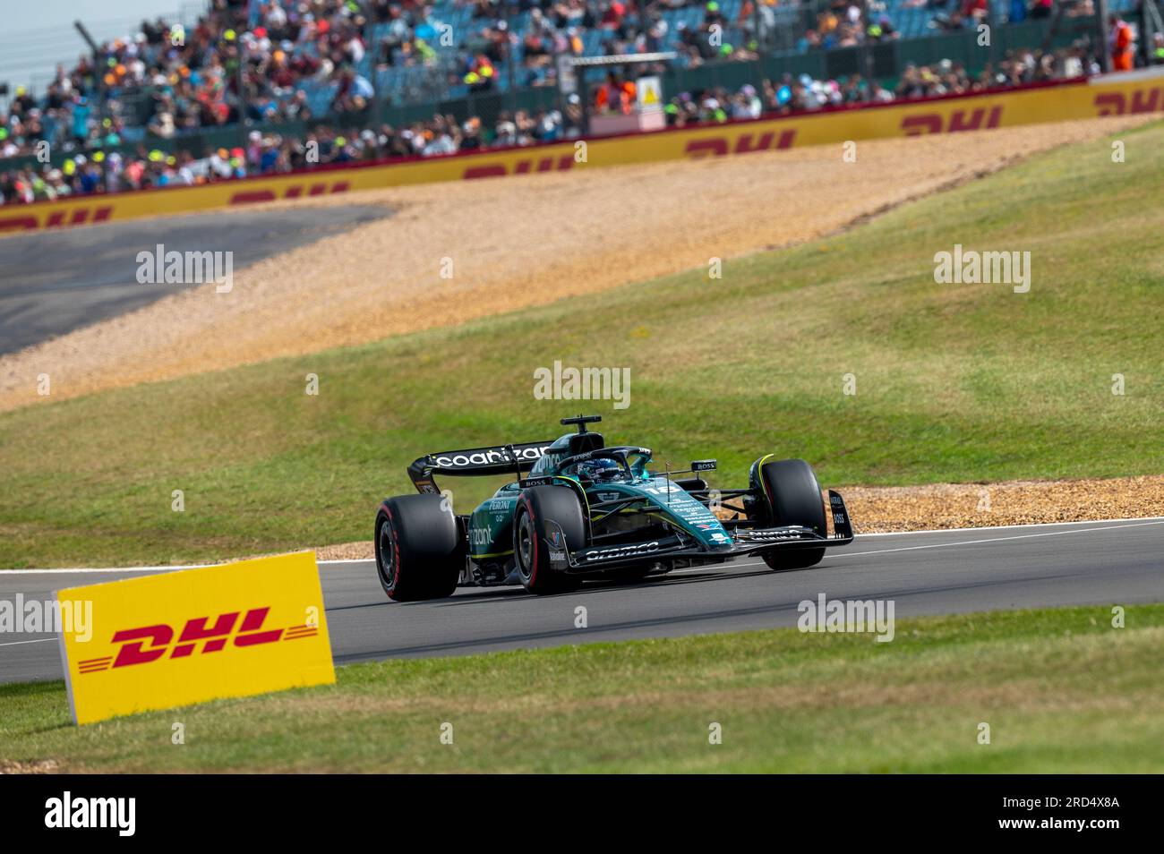 Silverstone, UK - Friday 7th July 2023 - FORMULA 1 ARAMCO BRITISH GRAND PRIX 2023 - Lance Stroll ...