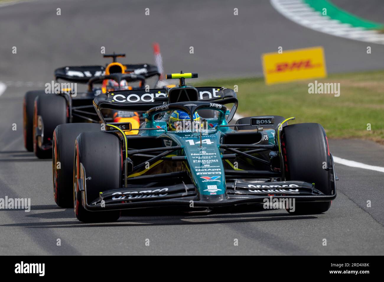 Silverstone, UK - Friday 7th July 2023 - FORMULA 1 ARAMCO BRITISH GRAND PRIX 2023 - Fernando ...