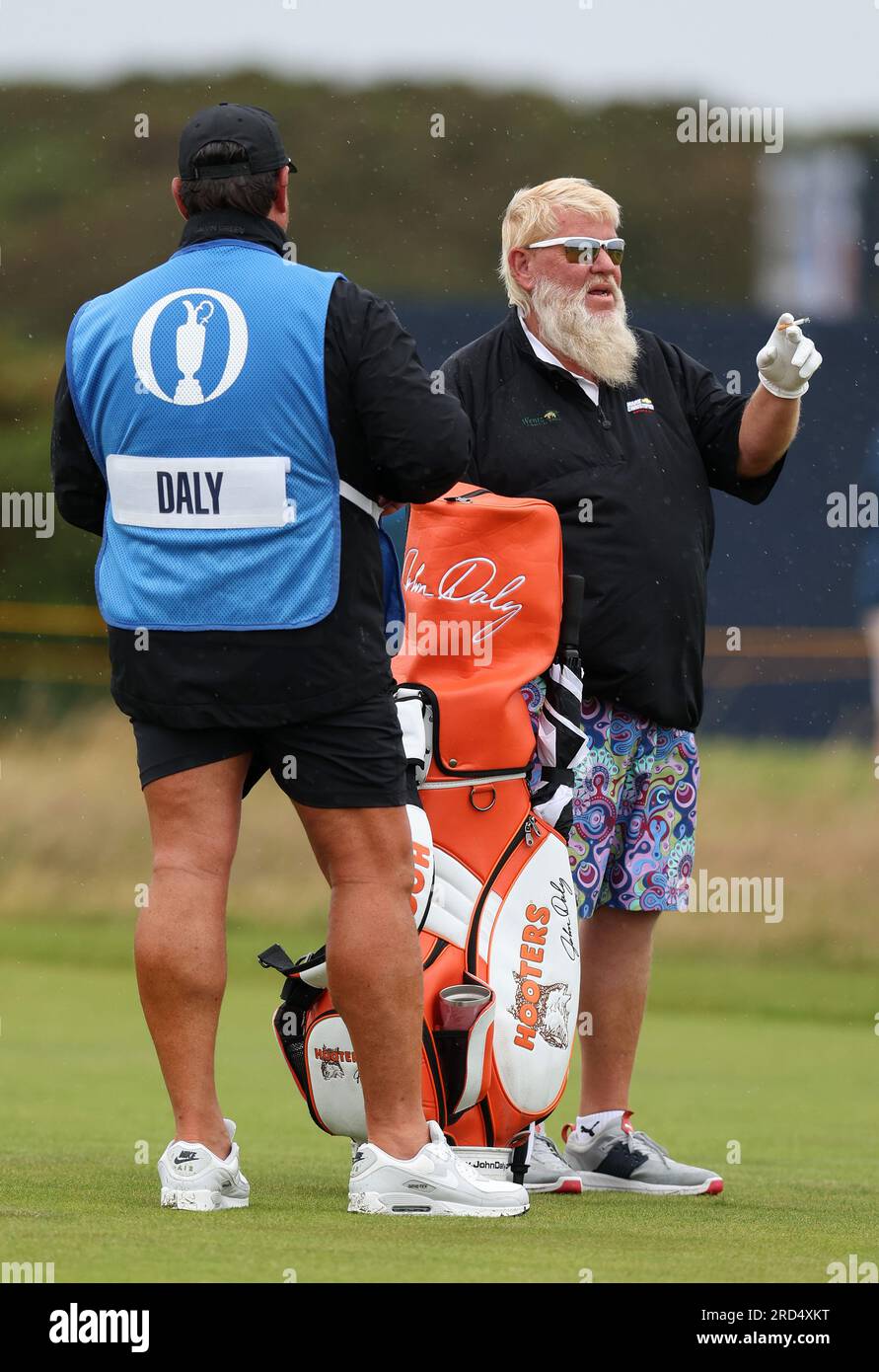 Hoylake, Merseyside, UK. 18th July 2023; Royal Liverpool Golf Club ...