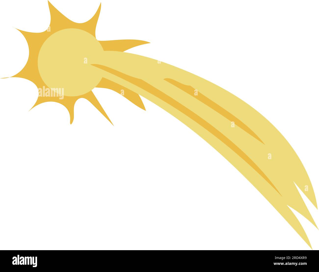 Shooting star icon hi-res stock photography and images - Alamy