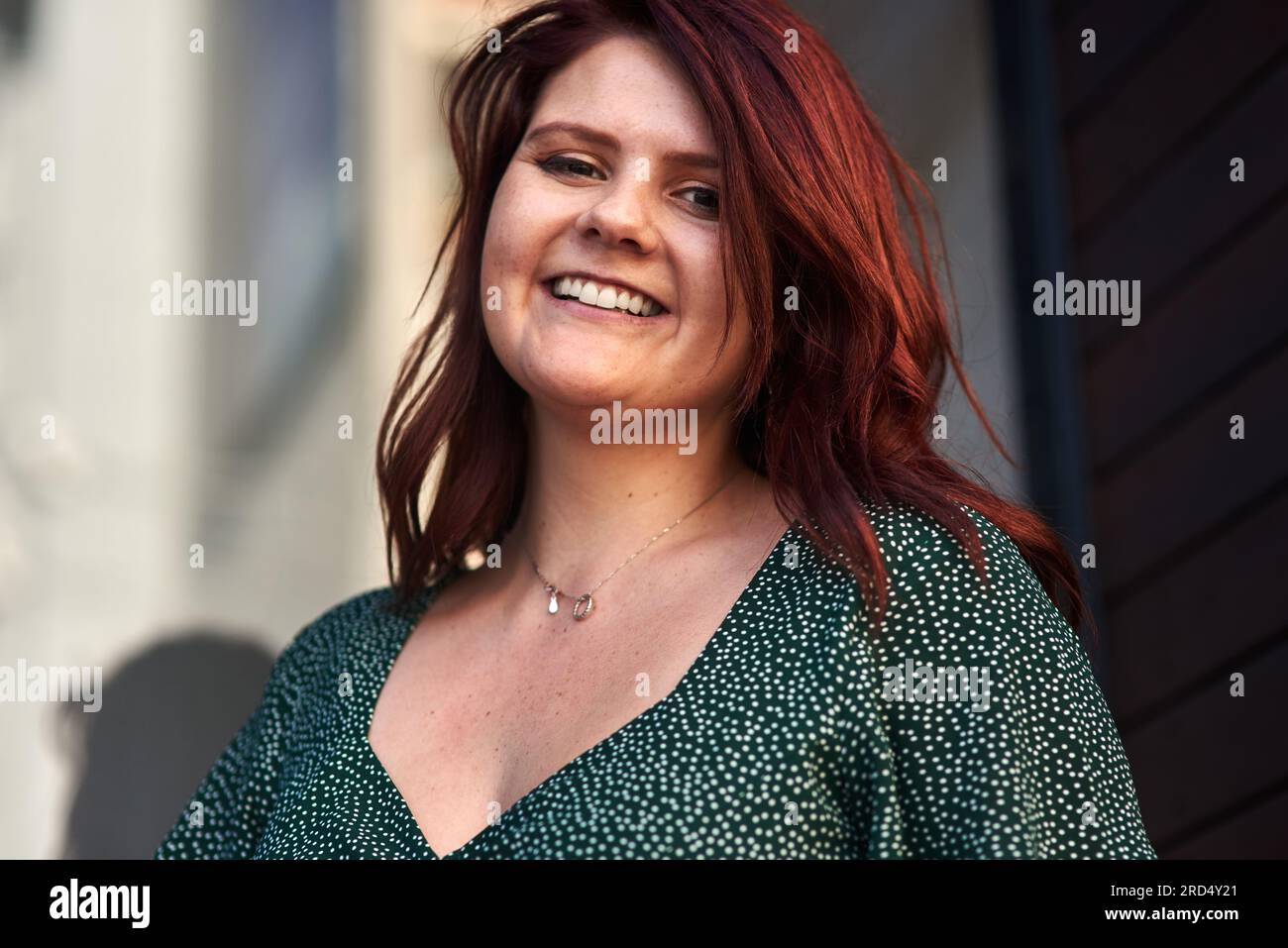 All you need in life is fabulous red hair. Cropped shot of a beautiful ...