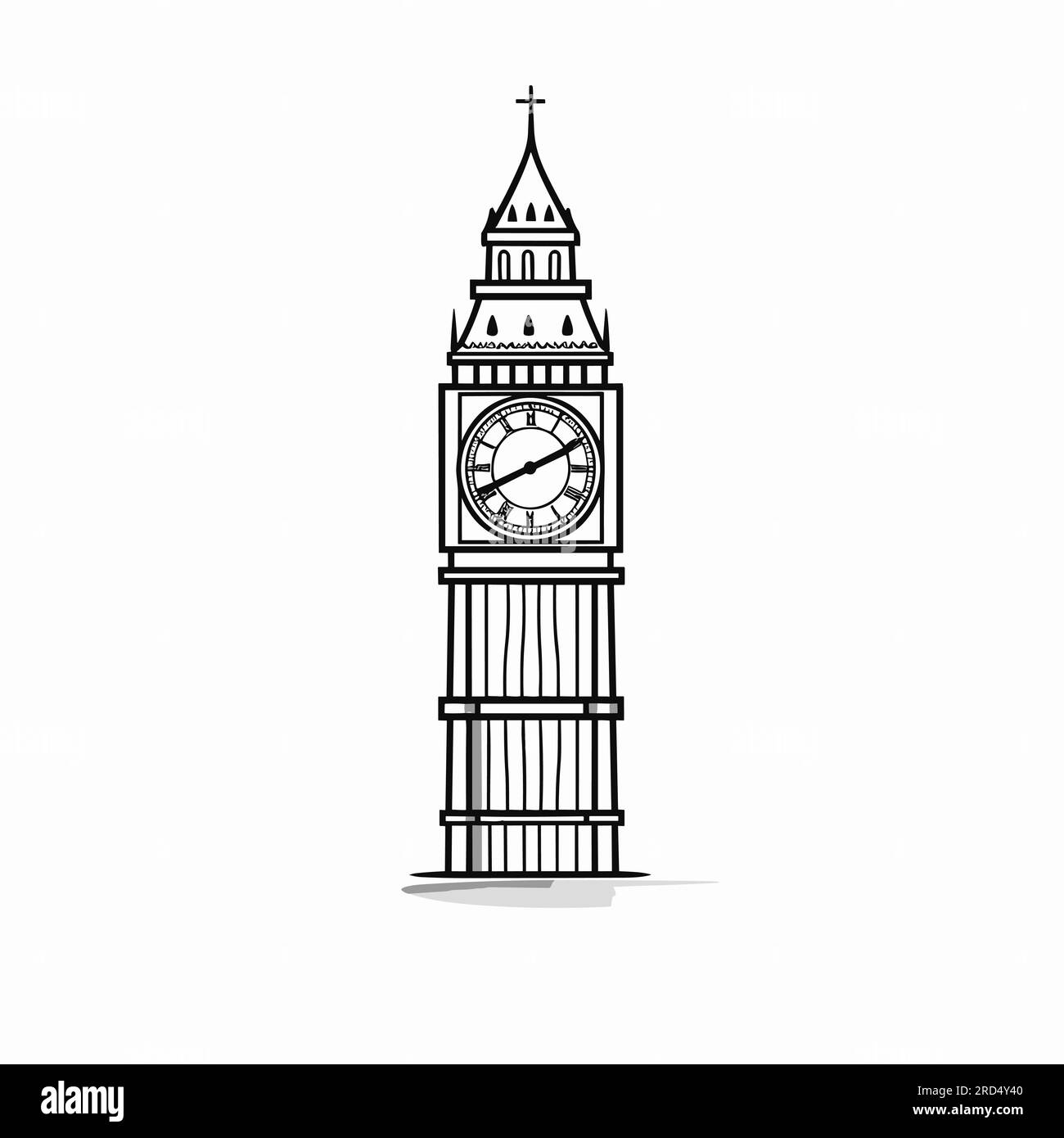 Big ben clipart Stock Vector Images - Alamy