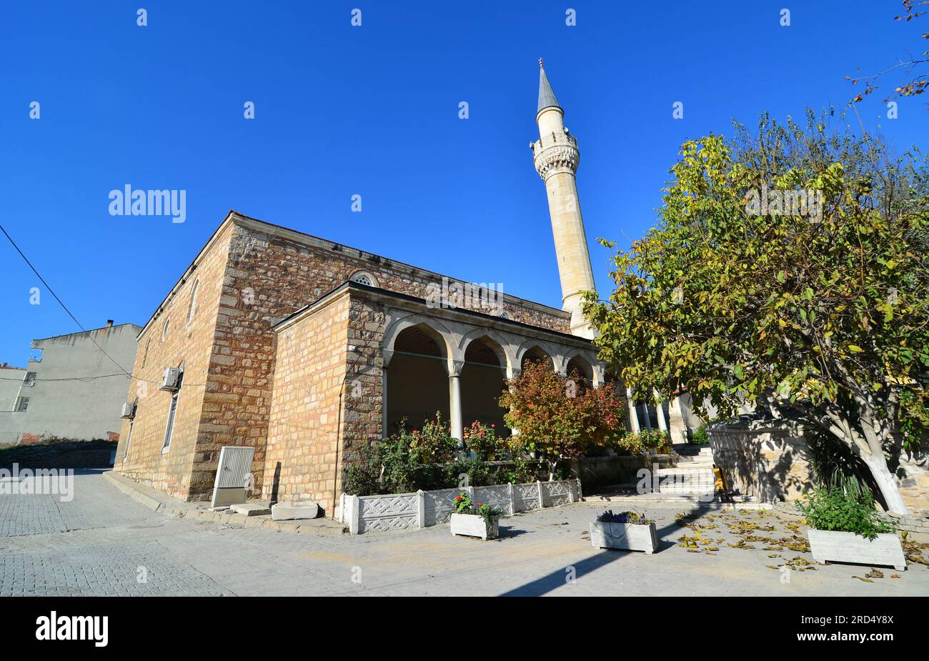 Celebi Sultan Mehmet Mosque in Hayrabolu, Turkey, was built in 1419 ...