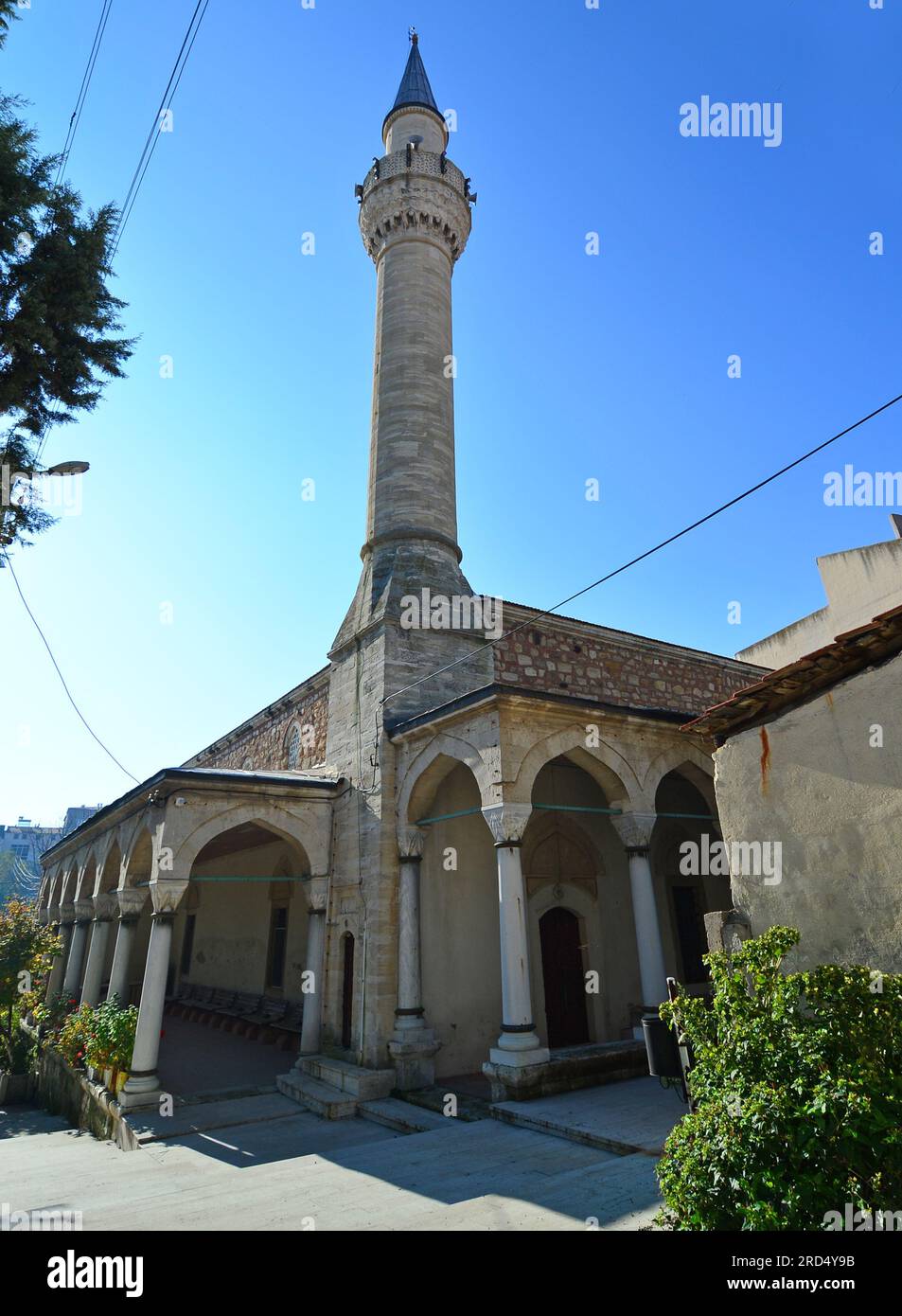 Celebi Sultan Mehmet Mosque in Hayrabolu, Turkey, was built in 1419 ...