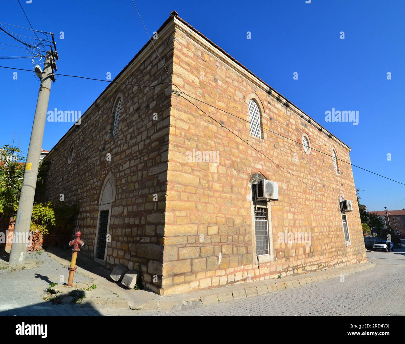 Celebi Sultan Mehmet Mosque in Hayrabolu, Turkey, was built in 1419 ...