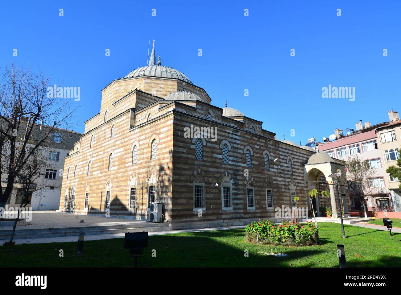 Guzelce Hasan Bey Mosque in Hayrabolu, Turkey, was built in 1499 Stock ...