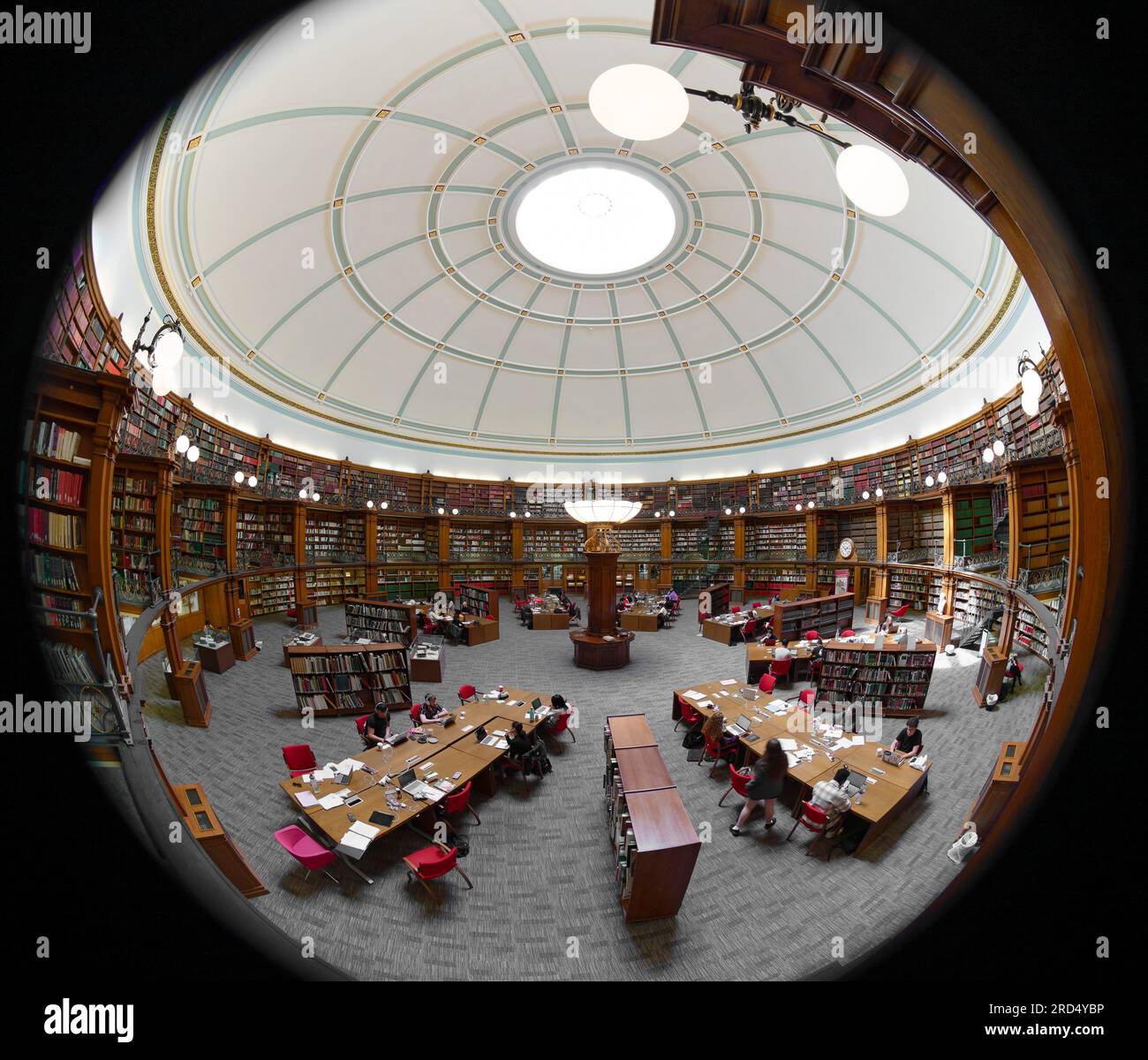 Fisheye 360, Interior View, Picton Reading Room, Central Library ...
