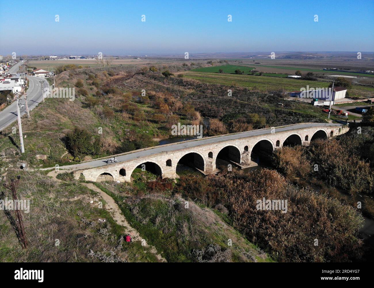 Hacilar Bridge was built in 1861 in Tekirdag, Turkey Stock Photo - Alamy