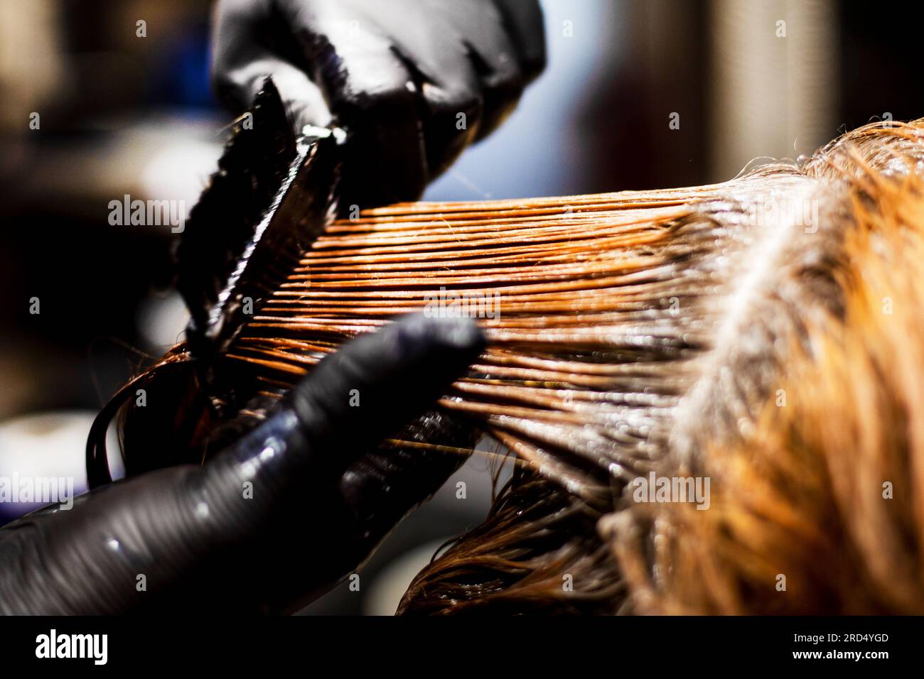 Applying paint hi-res stock photography and images - Alamy