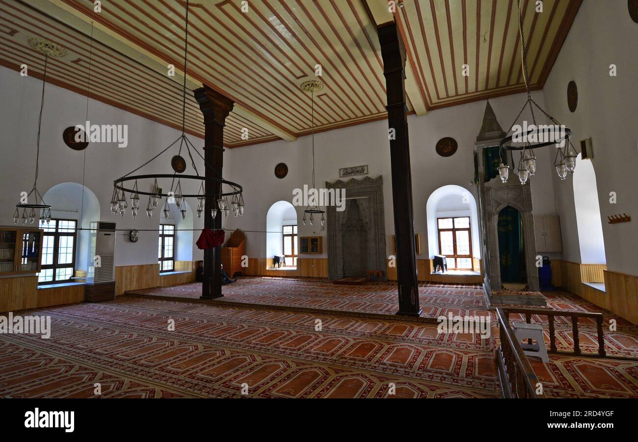Gazi Suleyman Pasha Mosque in Malkara, Turkey, was built as a church ...