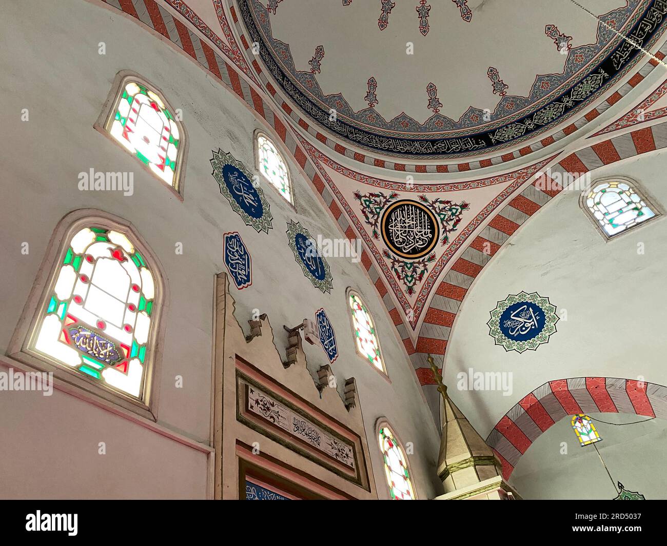 Guzelce Hasan Bey Mosque in Hayrabolu, Turkey, was built in 1499 Stock ...
