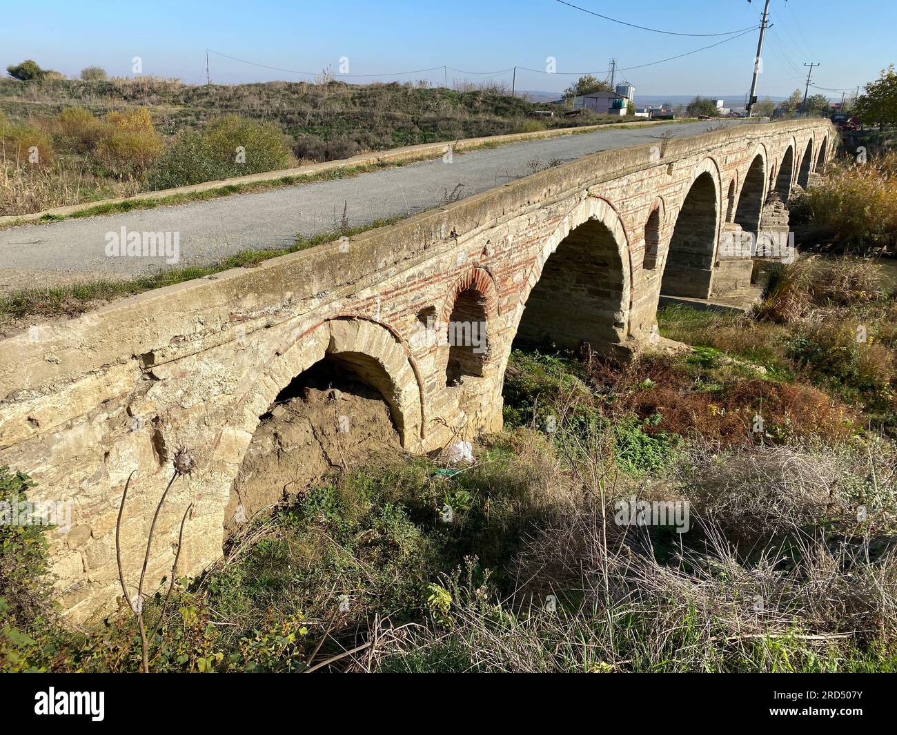 Hacilar Bridge was built in 1861 in Tekirdag, Turkey Stock Photo - Alamy