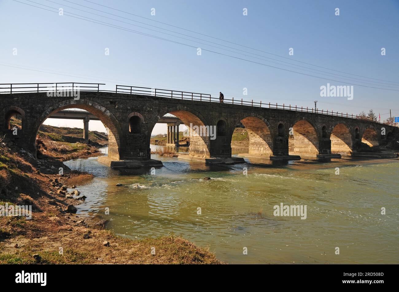 Hacilar Bridge was built in 1861 in Tekirdag, Turkey Stock Photo - Alamy