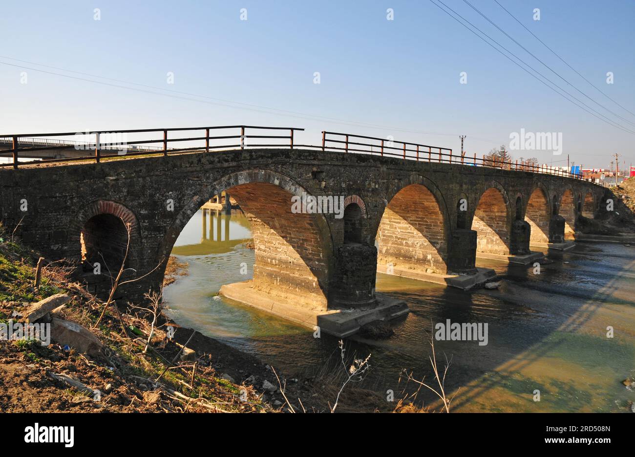 Hacilar Bridge was built in 1861 in Tekirdag, Turkey Stock Photo - Alamy