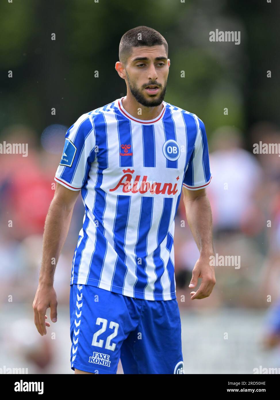 GOOR - Rami al Hajj of Odense BK during the friendly match between FC ...