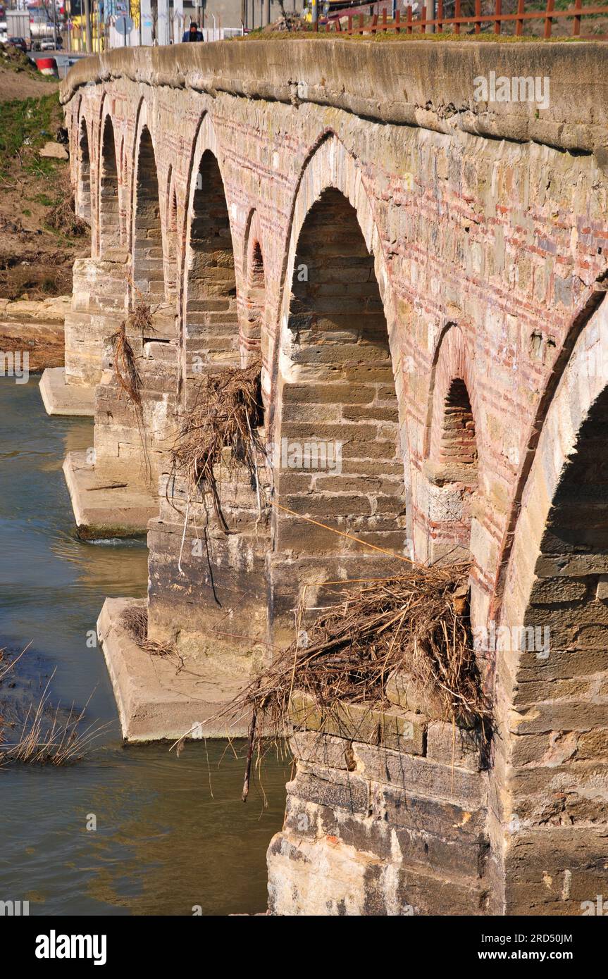 Hacilar Bridge was built in 1861 in Tekirdag, Turkey Stock Photo - Alamy
