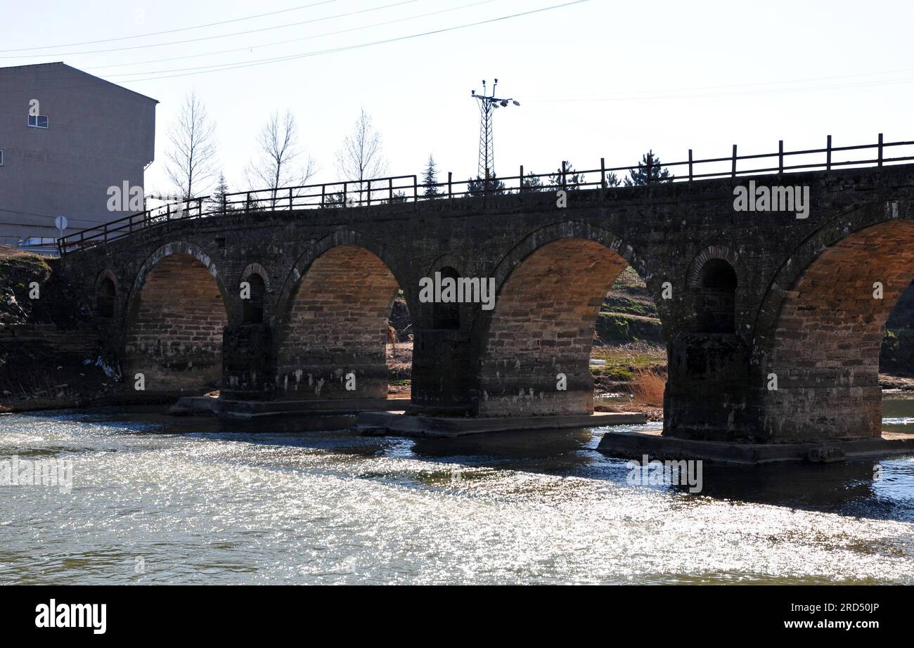 Hacilar Bridge was built in 1861 in Tekirdag, Turkey Stock Photo - Alamy