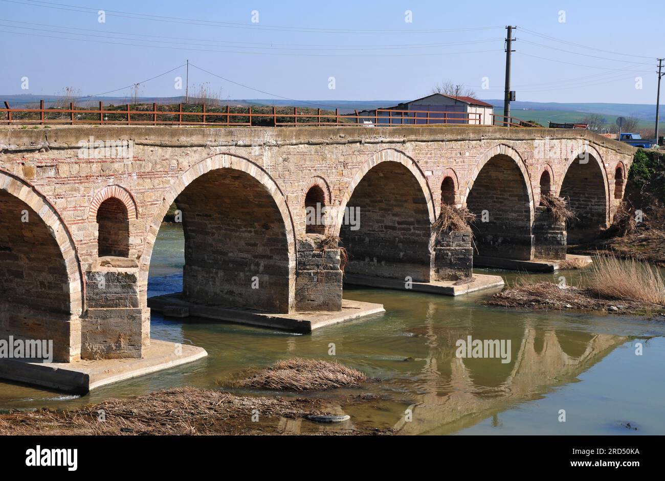 Hacilar Bridge was built in 1861 in Tekirdag, Turkey Stock Photo - Alamy