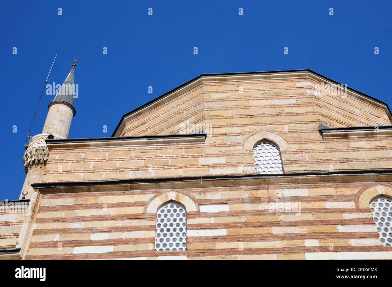 Guzelce Hasan Bey Mosque in Hayrabolu, Turkey, was built in 1499 Stock ...