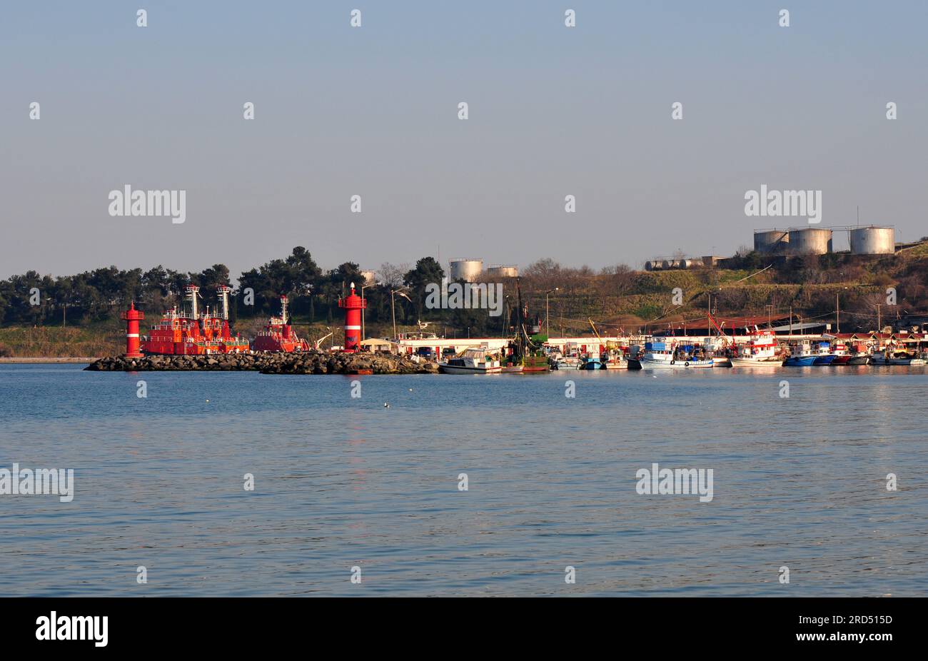 Marmara Ereglisi district in Tekirdag, Turkey, is a tourism city. It ...