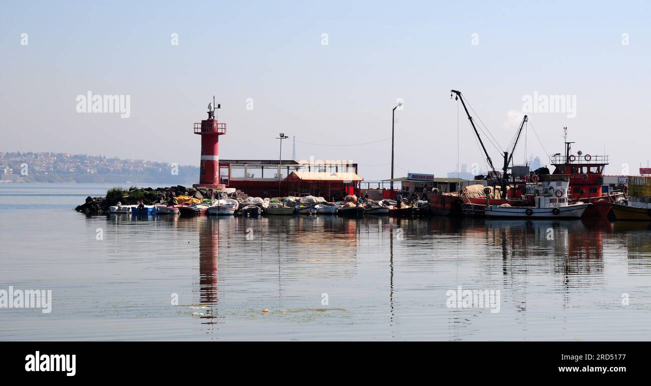 Marmara Ereglisi district in Tekirdag, Turkey, is a tourism city. It ...