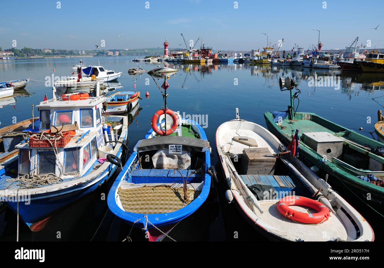 Marmara Ereglisi district in Tekirdag, Turkey, is a tourism city. It ...