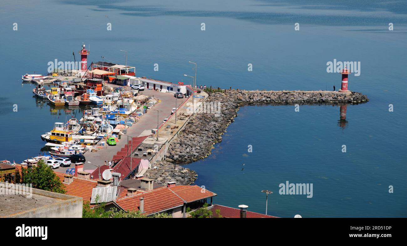 Marmara Ereglisi district in Tekirdag, Turkey, is a tourism city. It ...